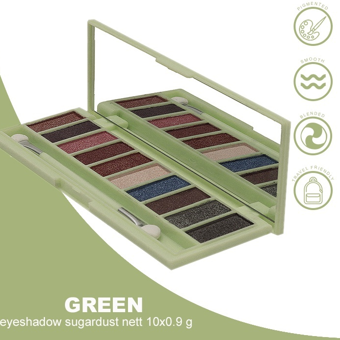 Jual Marshwillow Eyeshadow Sugar Dust Green 802, by Natasha Wilona ...