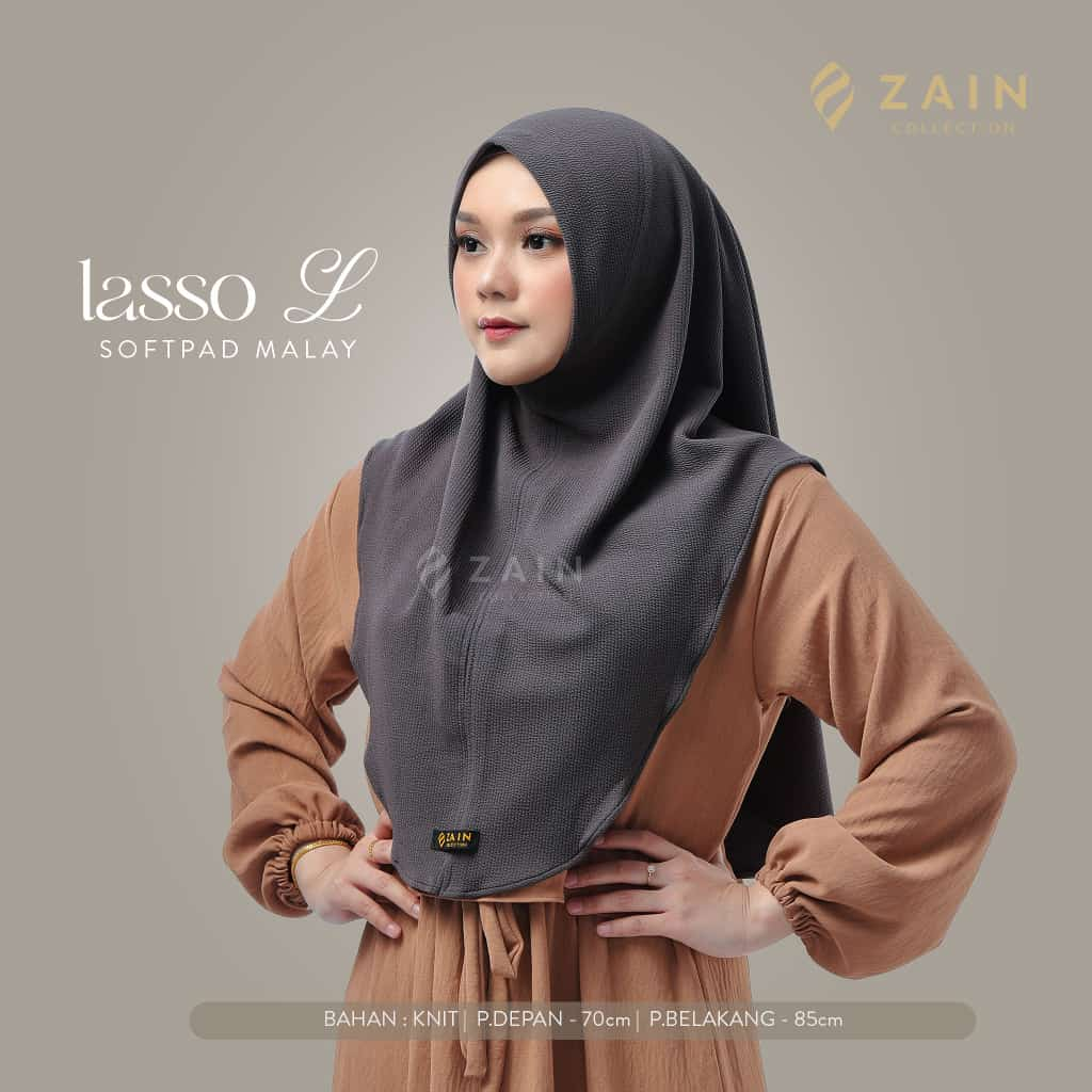 Jual Jilbab Instan Bergo Lasso L Knit By Zain Collection | Shopee Indonesia