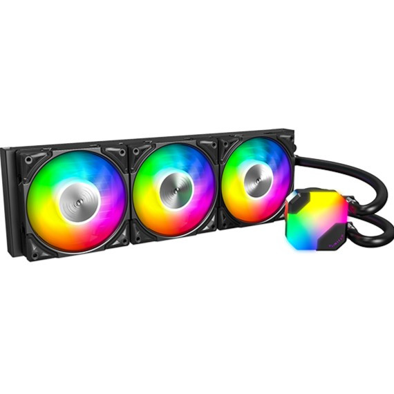 Jual MONTECH HYPERFLOW 360 ARGB BLACK 360MM LIQUID AIO WATER CPU COOLER PROCESSOR | Shopee Indonesia