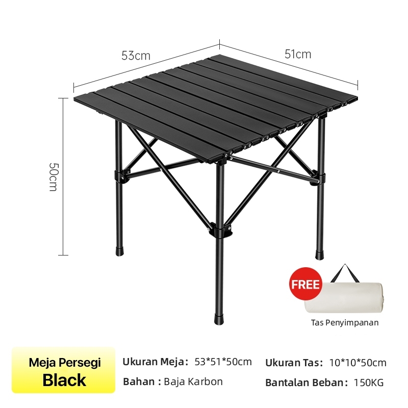 Jual Meja Camping Lipat Outdoor Meja Kemping Kursi Lipat Set Meja Lipat ...