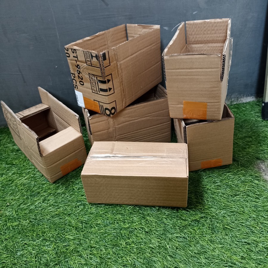 Jual Kardus Box Kotak Dus Packing 20x10x8 kardus packing cokelat isi 10 ...