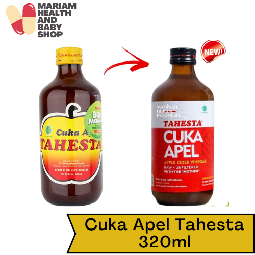 Jual TAHESTA CUKA APEL 320ML (UNTUK MENURUNKAN KADAR GULA) | Shopee ...