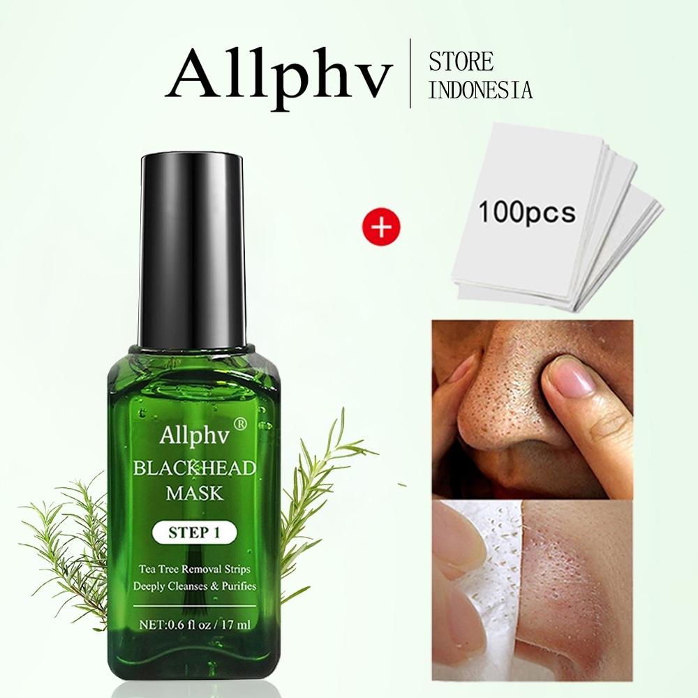 Jual 【Masker Komedo】Allphv Tea Tree Blackhead Mask (STEP 1) - Masker ...