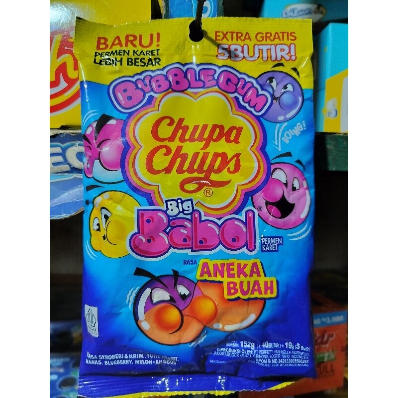 Jual Permen Chupa Chups Big Babol Bubble Gum/permen karet | Shopee ...