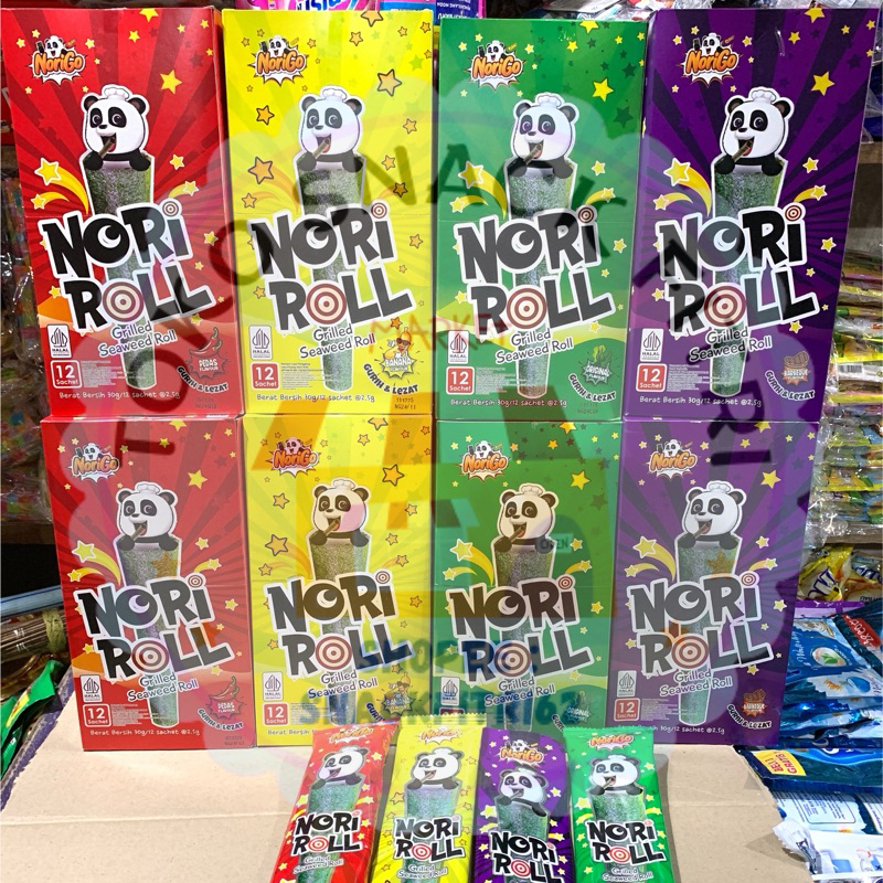 Jual NORI ROLL BOX 30gram @12pcs | Shopee Indonesia