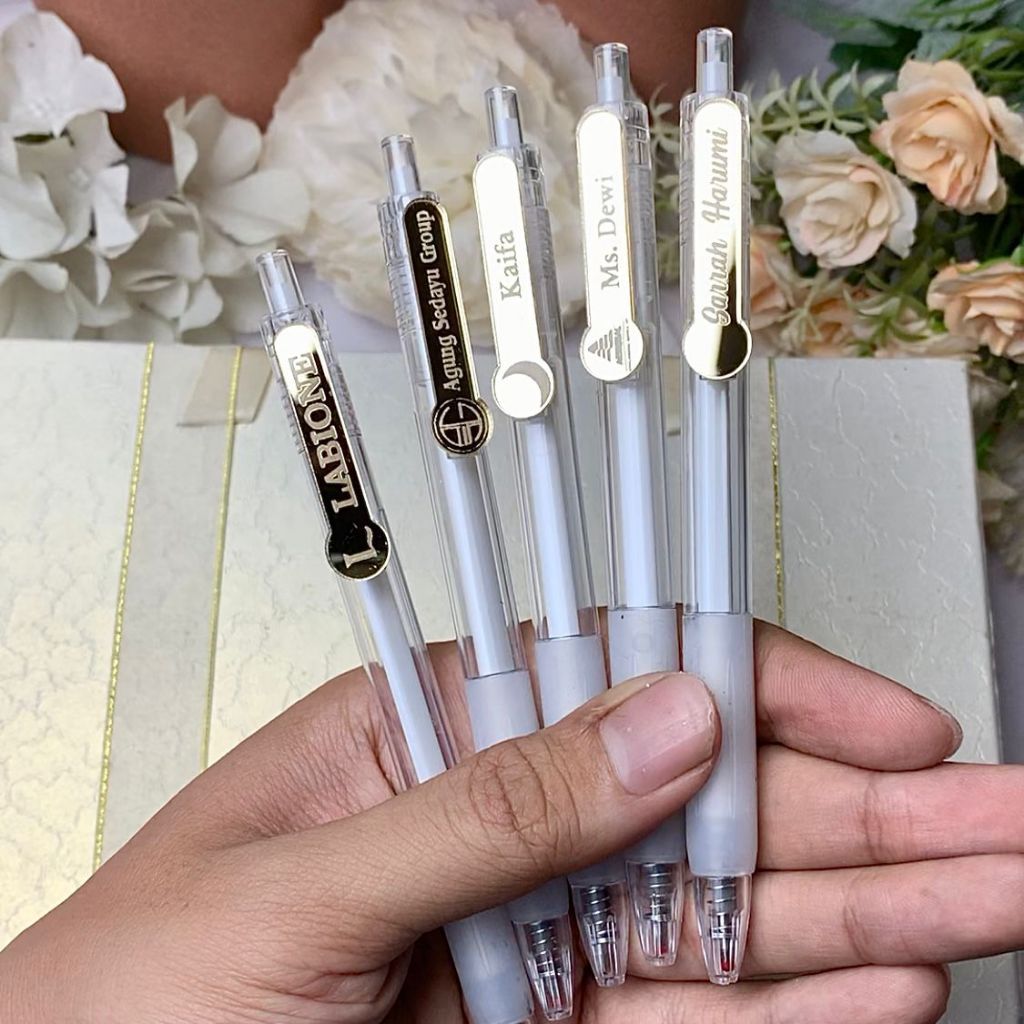Jual (CUSTOM 2 ) CUSTOM NAMA pembelian beda-beda nama pulpen pulpen ...