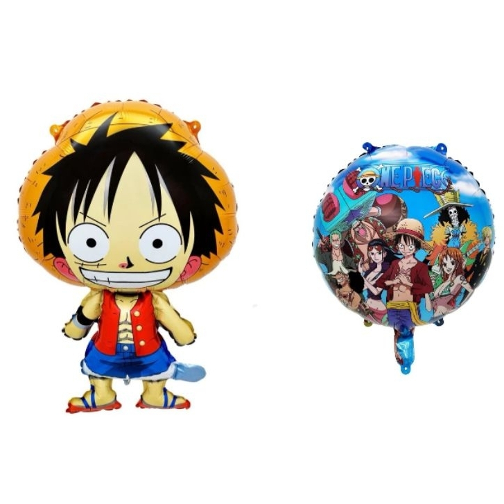 Jual Balon One Piece Monkey D Luffy Anime Balon Foil One Piece Karakter ...