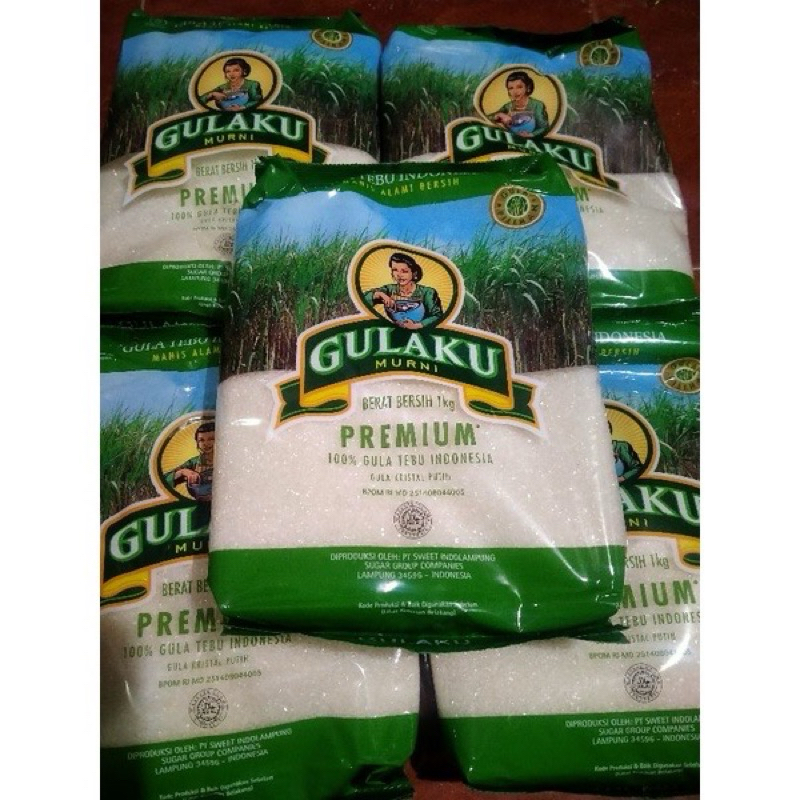 Jual Gulaku 1Kg / Gulaku kemasan Hijau / Gula | Shopee Indonesia
