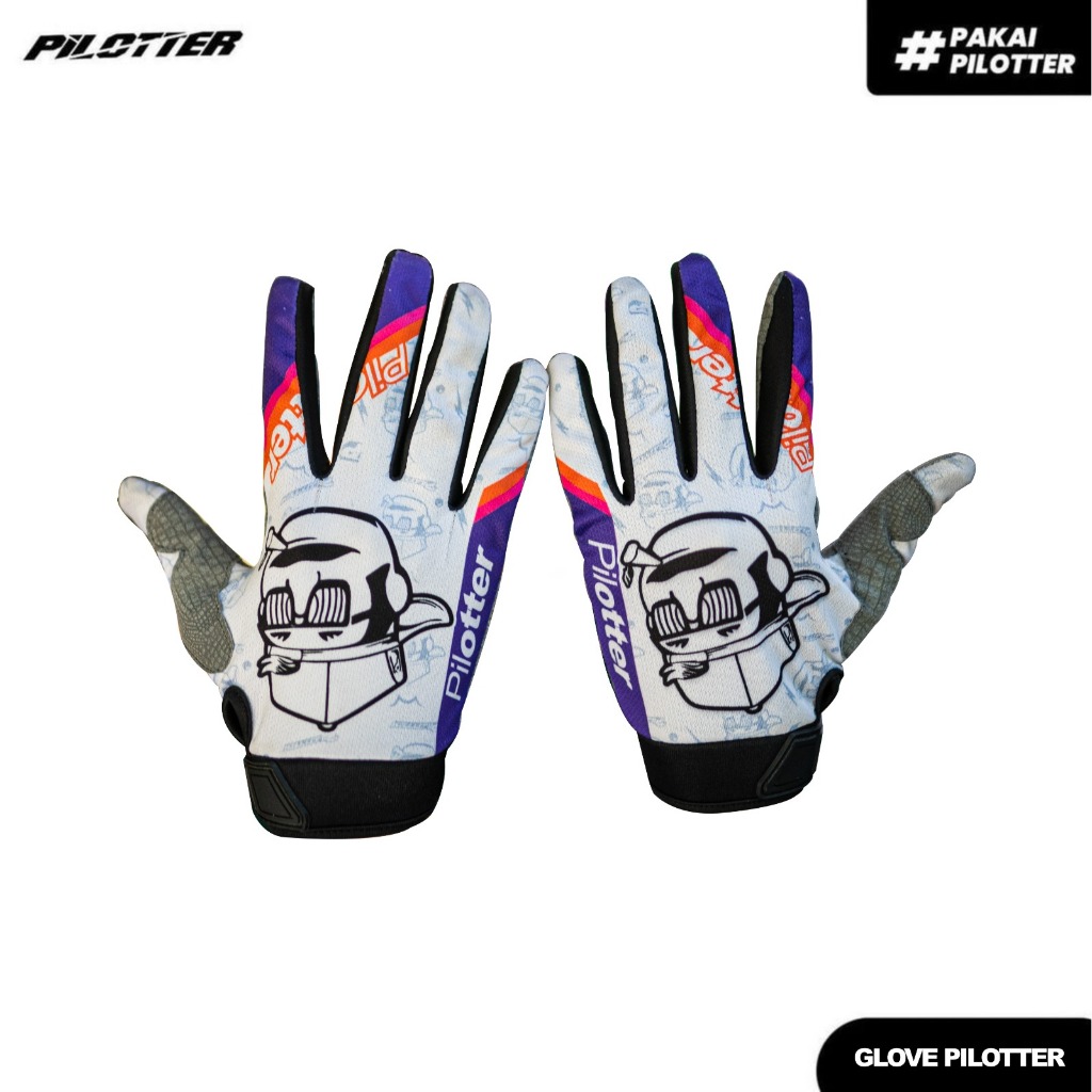 Jual GLOVE RACING PILOTTER ORIGINAL FREE STIKER TERBARU SARUNG TANGAN ...