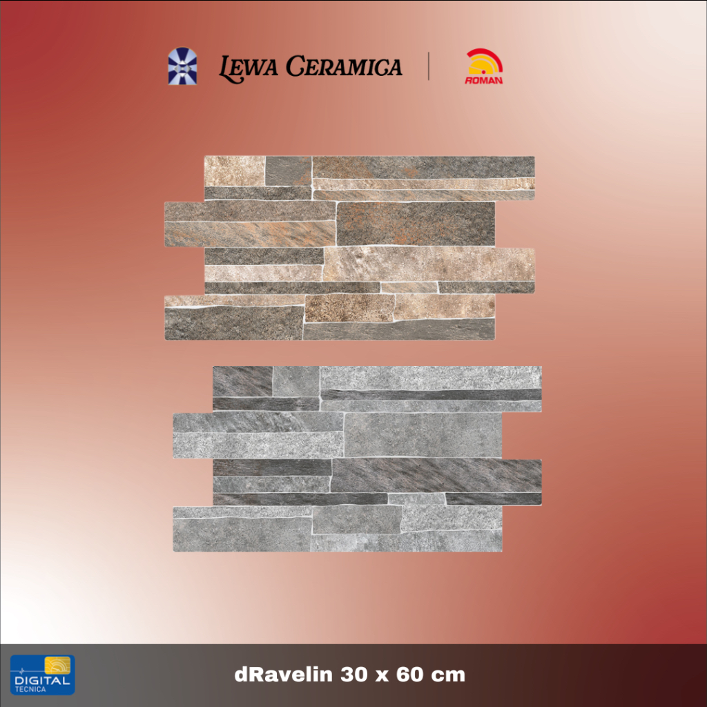 Jual ROMAN DRAVELIN RAVELIN Keramik Interlok Interlock 30 x 60 | Shopee ...