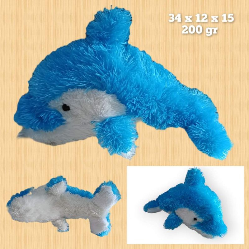 Jual new boneka Dolphin / ikan lumba-lumba biru | Shopee Indonesia