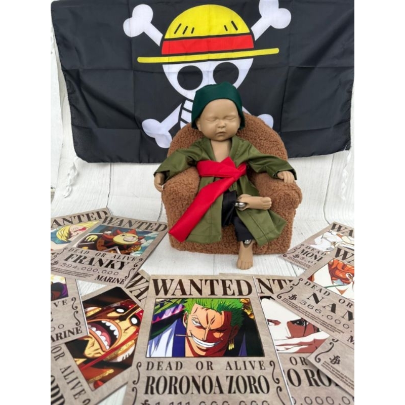 Jual kostum zoro properti foto bayi newborn kostum foto bayi | Shopee ...