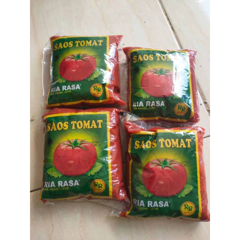 Jual Termurah 5 Pcs Saos Tomat Ria Rasa, Saos Tomat Praktis, Saos ...