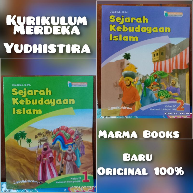 Jual Buku SKI / Sejarah Kebudayaan Islam Kelas 3 4 5 6 SD Kurikulum Merdeka Yudhistira | Shopee ...