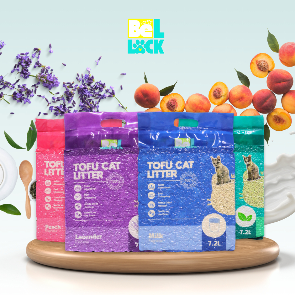 Jual Pasir Kucing Tofu 7 Liter - Bellock Pets - Tofu Cat Litter ...