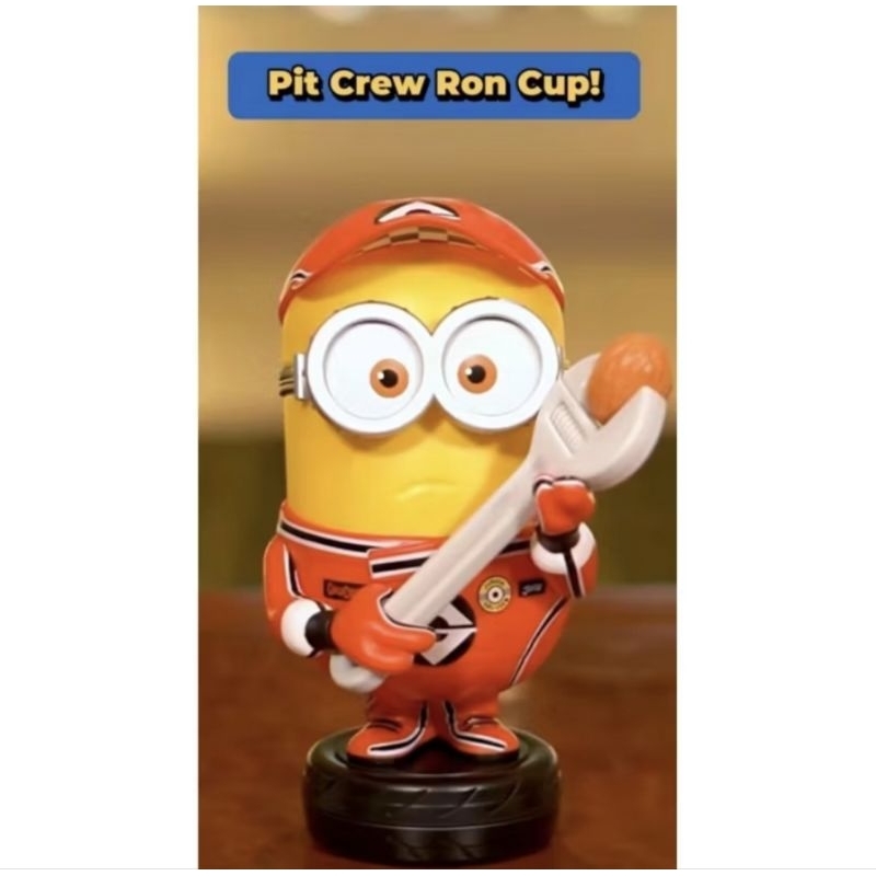 Jual Minion Pit Crew Ron Cup Collectible Tumbler Despicable Me 4 Cinema ...