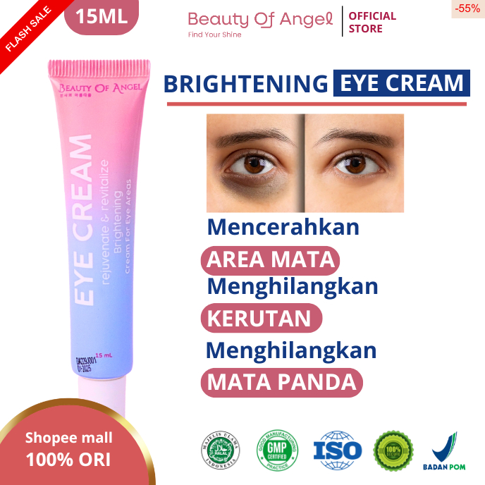Jual Beauty Of Angel BOA Eye Cream 15 Ml BOA With Niacinamide Eye Treatment Penghilang Mata ...