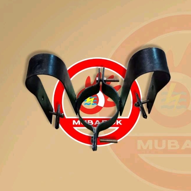 Jual Clamp Tanduk Telkom Polestrap Tanduk Klem Tanduk Clamp Tiang Kabel Adss Core Ku 