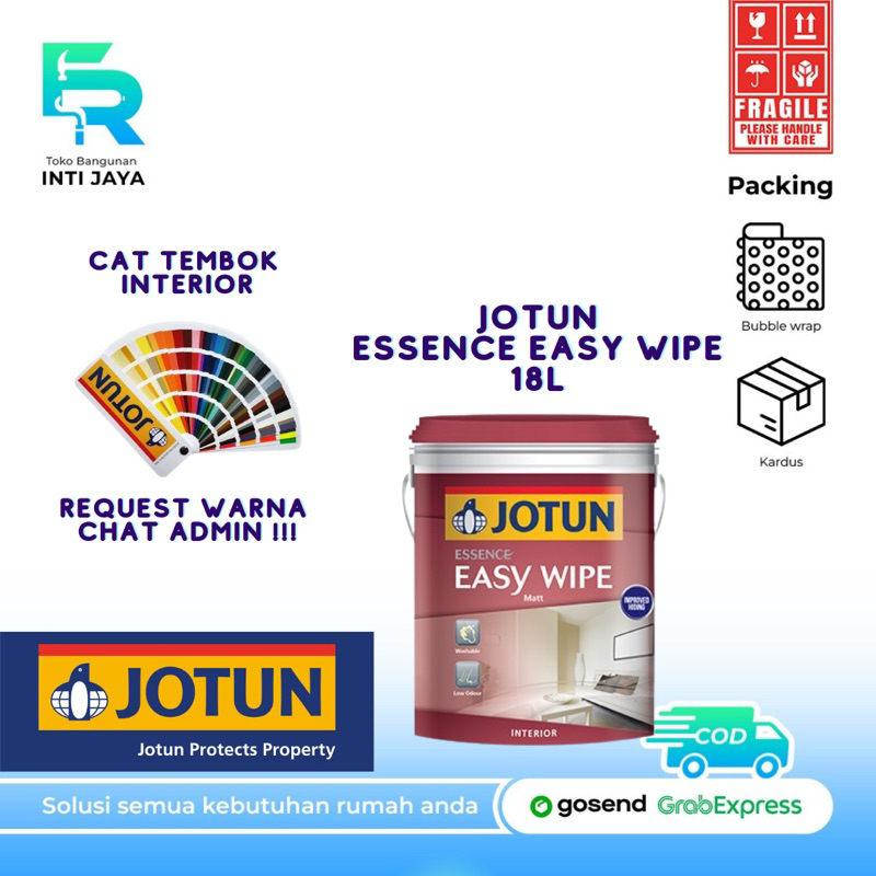 Jual Jotun Essence Easy Wipe 18L Cat Tembok Interior | Shopee Indonesia