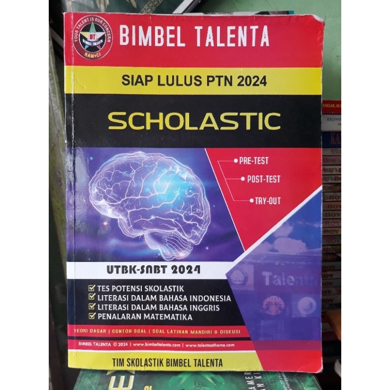 Jual BUKU BIMBEL TALENTA SCHOLASTIK SIAP LULUS PTN UTBK SNBT 2024 | Shopee Indonesia