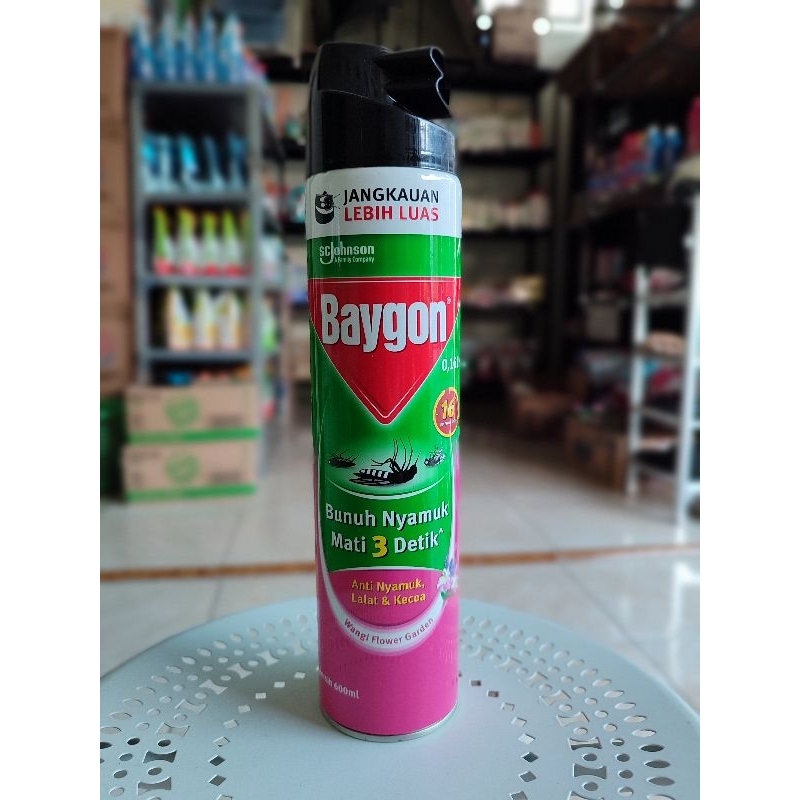 Jual baygon semprot nyamuk 600 ml | Shopee Indonesia