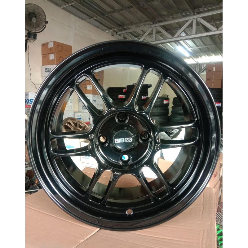 Jual velg mobil velg rpf01 black glossy ring 15 4x100 cocok agya ayla ...