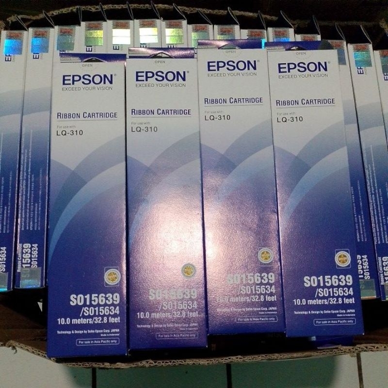 Jual PITA EPSON/RIBBON CARTRIDGE EPSON LQ-310+RUMAH CATRIGED ORIGINAL ...