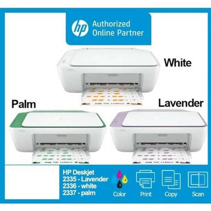 Jual Printer HP Deskjet Ink Advantage 2335 2337 All In One (Print,Scan,Copy) | Shopee Indonesia