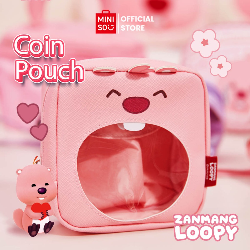 Jual Miniso x ZANMANG Loopy Collection Dompet Koin Window Coin Purse ...