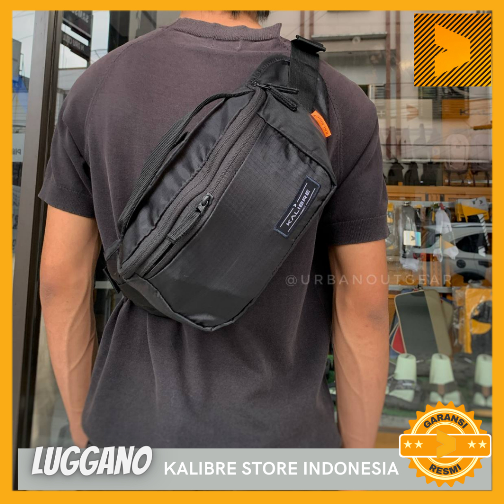 Jual Kalibre waistbag Luggano 3L pria | Shopee Indonesia