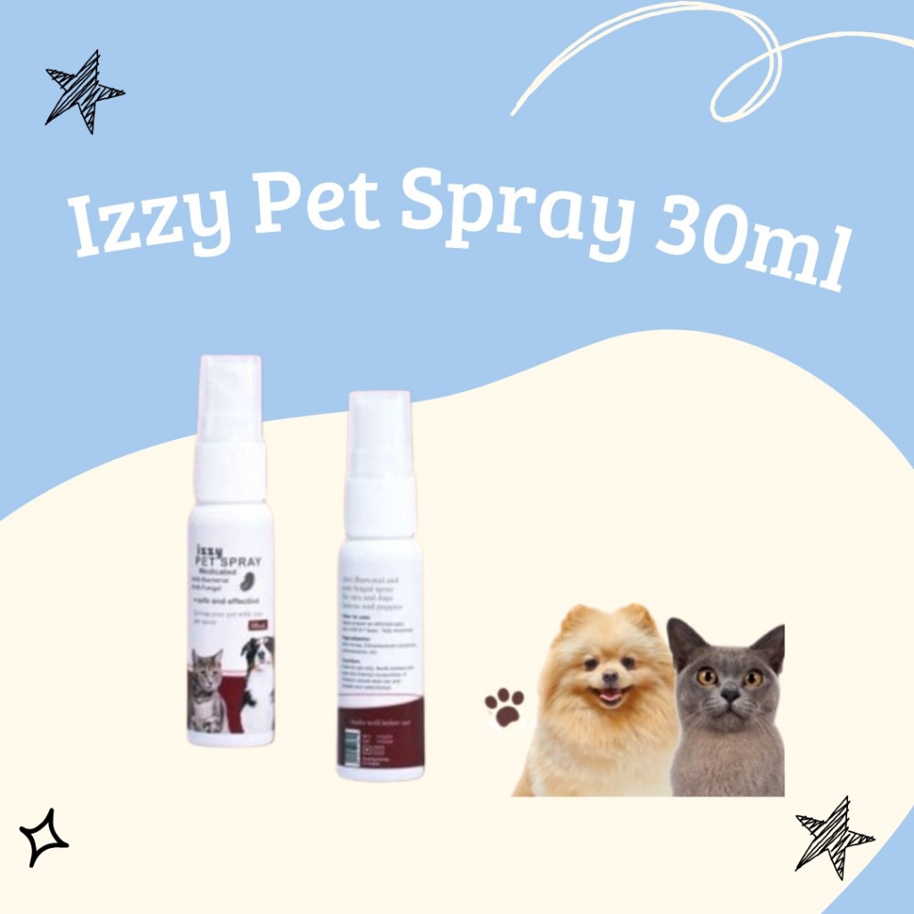 Jual Anti Kutu - Izzy Pet Spray Flea & Tick, Medicine 30ml | Shopee ...