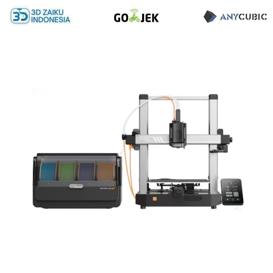 Jual Anycubic Kobra 3 Combo with AMS Multi Color High Speed 3D Printer | Shopee Indonesia