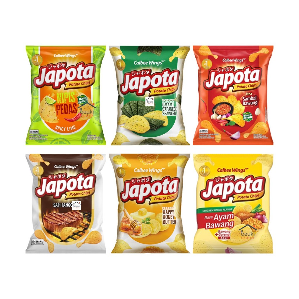 Jual Japota Keripik Kentang Kemasan Besar Berbagai Varian Pilih Rasa ...