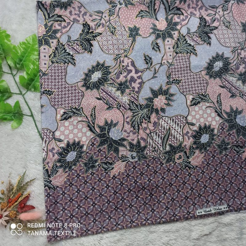 Jual BAHAN BATIK PESANAN KUACI PINK HITAM | Shopee Indonesia