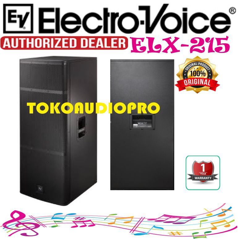 Jual Speaker Electro Voice ELX215 Dual 15 inch Pasif Speaker Elx-215 ...