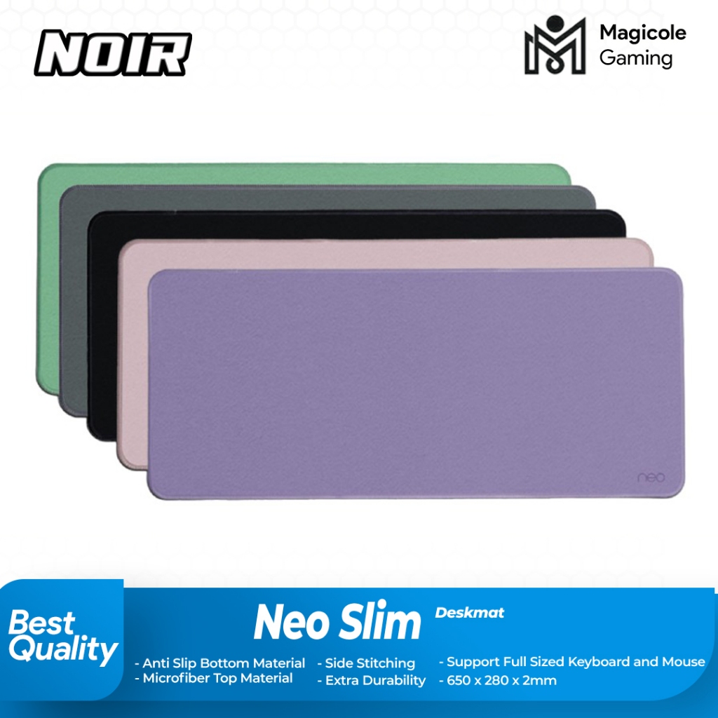 Jual Neo Slim Deskmat Mousepad Alas Keyboard dan Mouse | Shopee Indonesia