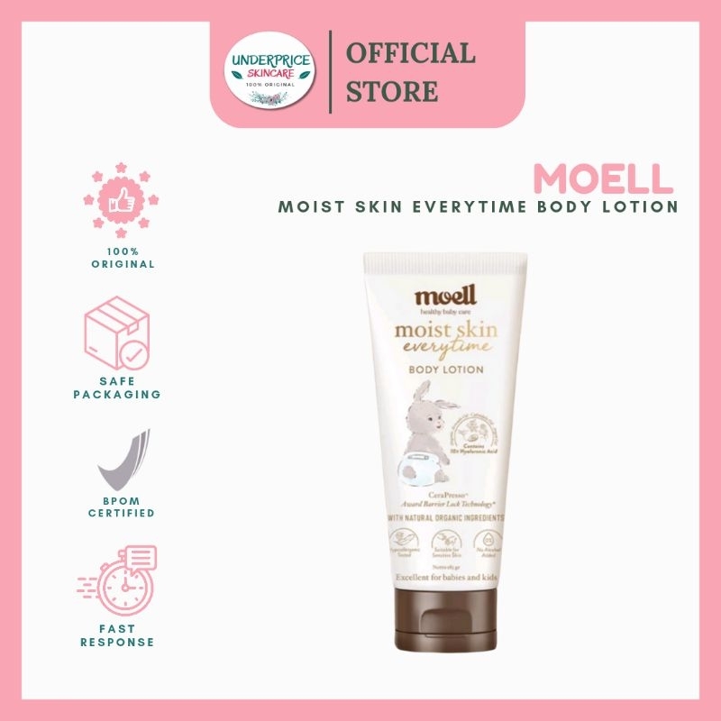 Jual MOELL Moist Skin Everytime Body Lotion | Shopee Indonesia