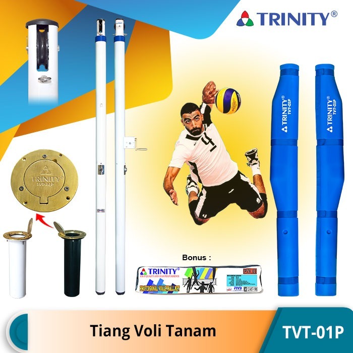 Jual Tiang Bola Voli Tanam TVT-01P | Shopee Indonesia