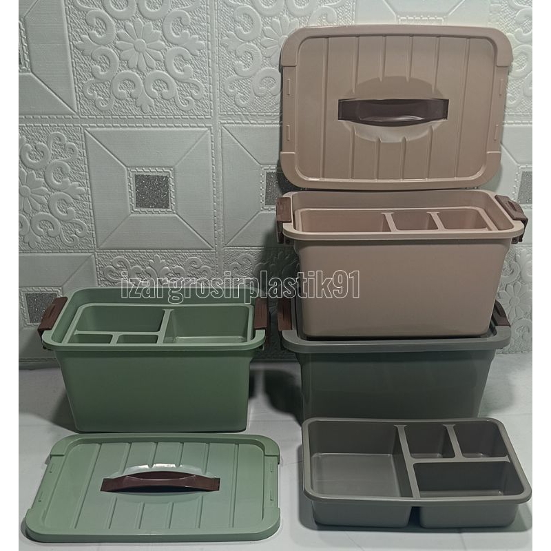 Jual BOX PENYIMPANAN BARANG/BOX UNTUK HAJATAN/CONTAINER BALI 8L +SAMIR ...