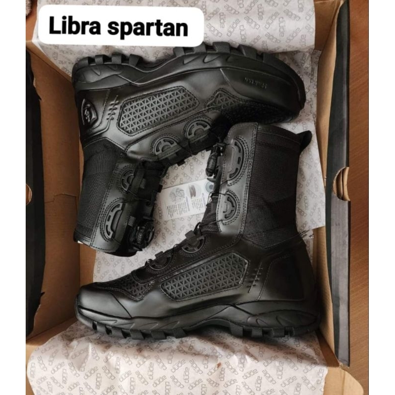 Jual SEPATU PDL TNI POLRI LIBRA SPARTAN TALI PUTAR TERBARU | Shopee ...