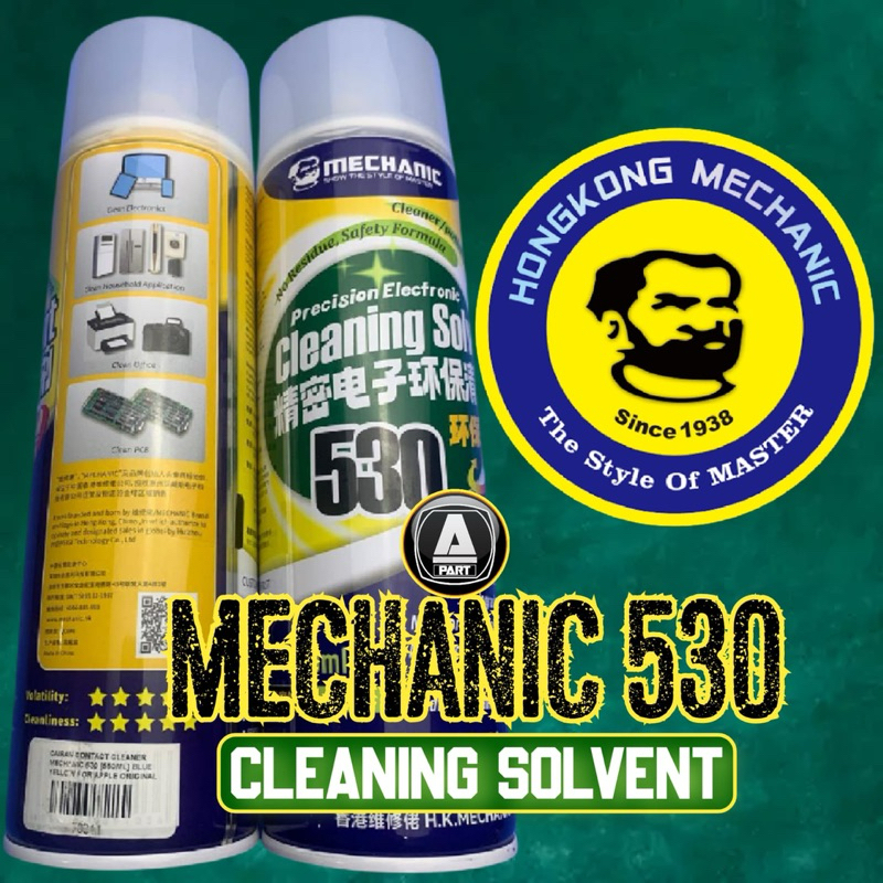 Jual CONTACK CLEANER PEMBERSIH HANDPHONE MECHANIC 530 CLEANING SOLVENT ...