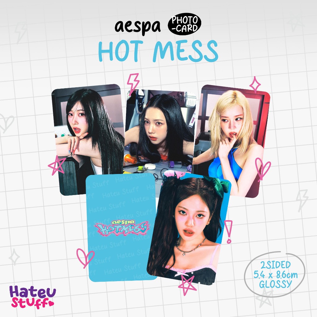 Jual aesepa Unofficial Photocard Hot Mess | Shopee Indonesia