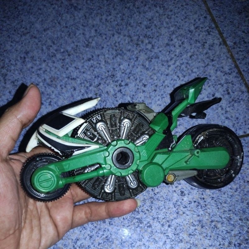 Jual Power Rangers Samurai Red Fire Disc Cycle Bike ScG vtg motor ...