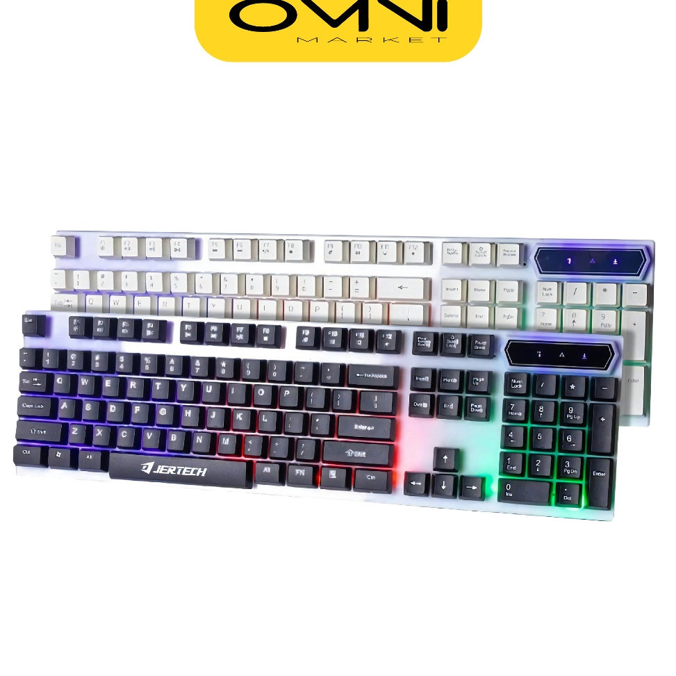 Jual KODE M17J Keyboard Gaming Full Size Membrane RGB Jertech Meteor ...