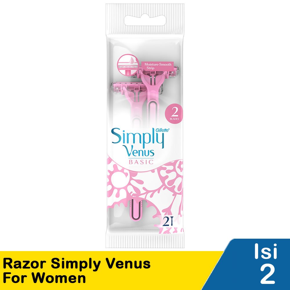 Jual GILLETTE Simply Venus Basic Isi 2 | Shopee Indonesia
