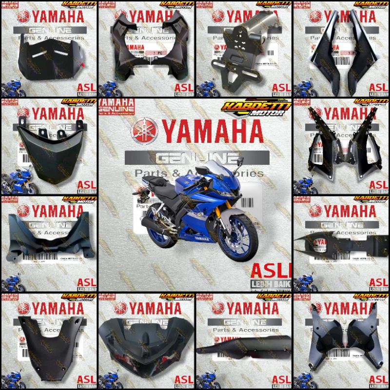 Jual BODY BODI KASAR FULL VARIAN R15 VVA V3 2017-2020 (BK6) ASLI ...