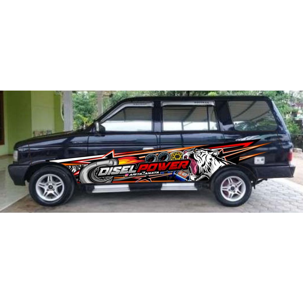 Jual DECAL STIKER MOBIL KIJANG KAPSUL STIKER MOBIL KIJANG LGX STIKER ...