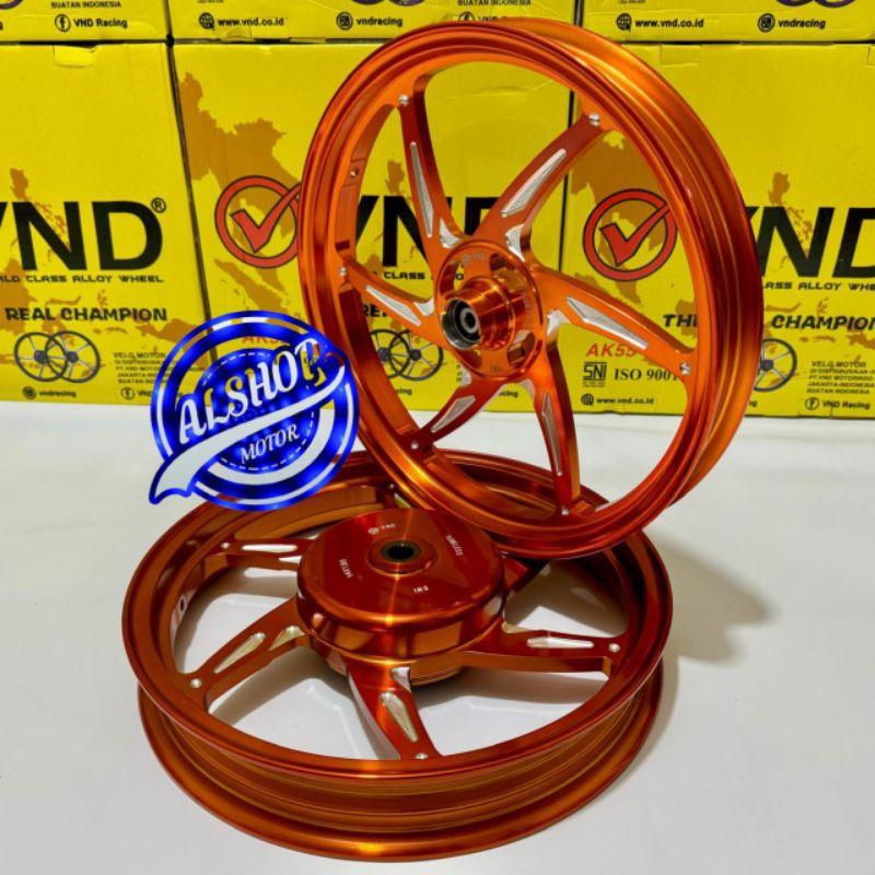 Jual VELG RACING VND SIX STAR V2 YAMAHA MIO M3 MIO Z FINO 125 XRIDE 125 ...