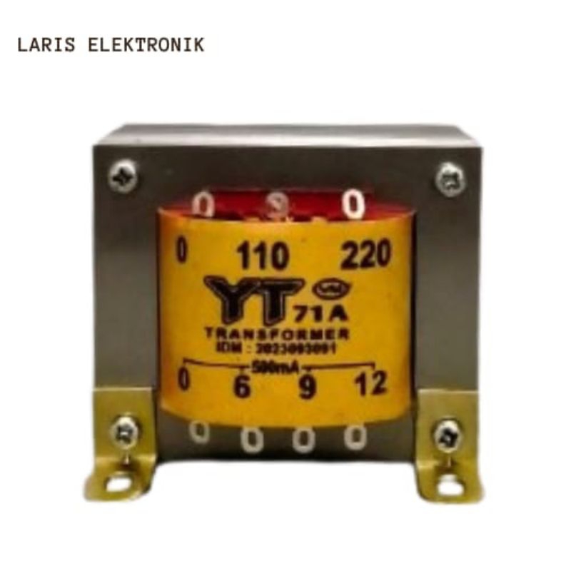 Jual Trafo merk YT 5A amper ct 45V / Travo kecil tembaga asli kualitas ...