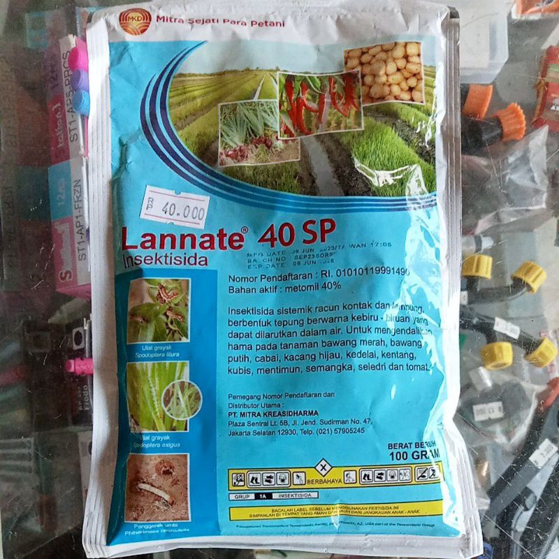 Jual Insektisida Lannate 40SP Kemasan 100 Gram | Shopee Indonesia